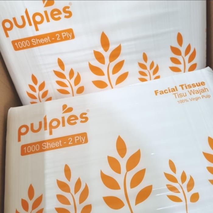 Jual Tissue Pulpies 1000 Sheet 2 Ply Di Seller Velvet Store ...