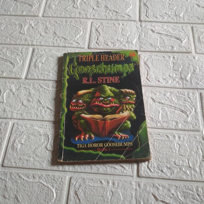 Jual buku novel triple header Goosebumps - Kota Tangerang Selatan ...