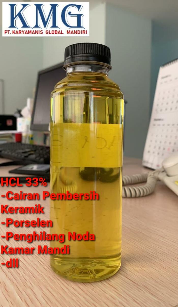 Jual HCL 33% Cairan Pembersih Keramik Karat Porselen dan Toilet 350 ...