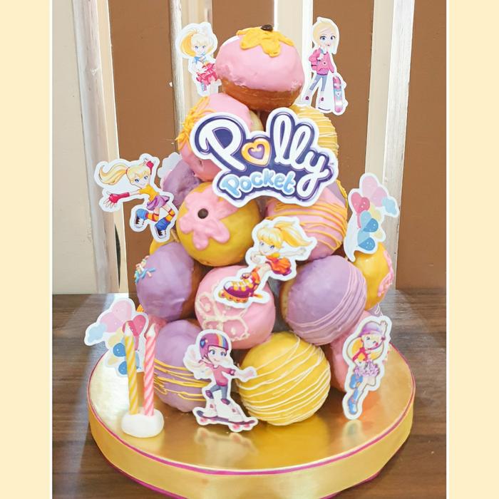 Jual kue donat tower kue ulang tahun free topper - Kota Surabaya ...