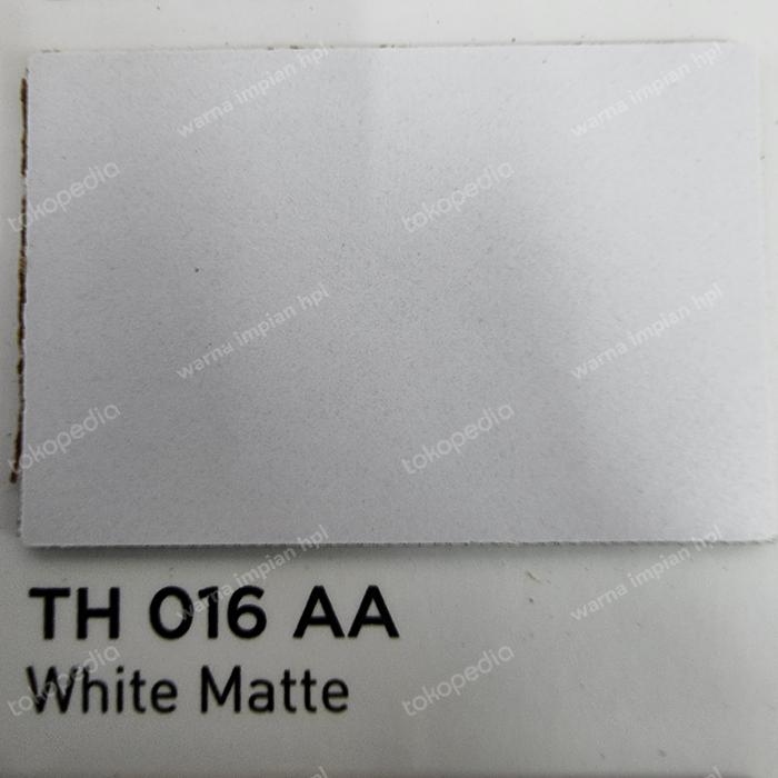 Jual HPL TACO - TH 016 AA White Matte - Jakarta Selatan - warna impian ...