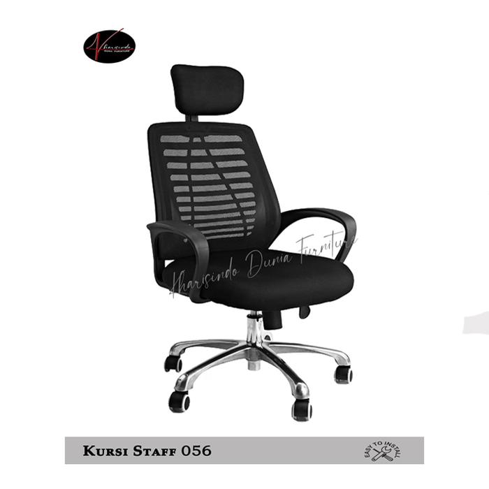 Promo Kursi Kantor/Kursi Staff/Kursi Karyawan/Kursi Meeting tipe KS 056 - Jakarta Barat ...