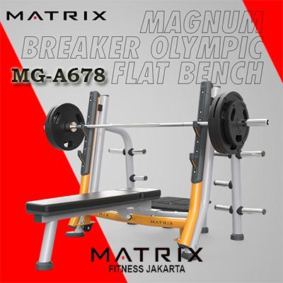 Jual MATRIX MAGNUM BREAKER OLYMPIC FLAT BENCH ( Not Stick Bar/ PLate ...