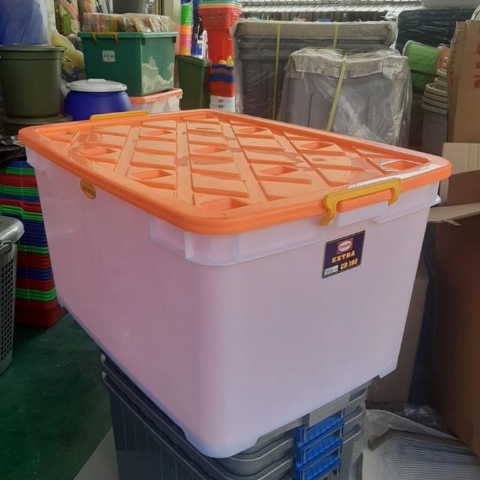 Jual Box container shinpo 195 liter / box cb 195 lt ( by GO-SEND instan ...
