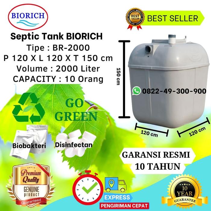 Jual Septiktank, Sepiteng, Spiteng bio, septic tank bio, BioTank ANTI ...