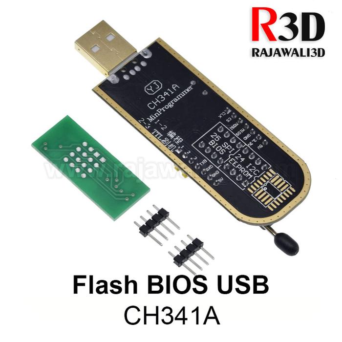 Jual Ch341a Series Eeprom Flash Bios Usb Programmer With Software ...