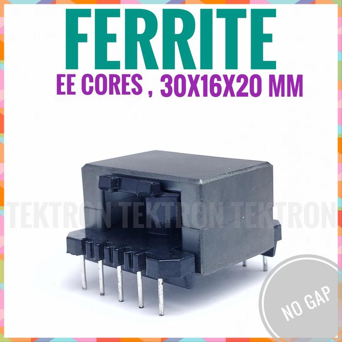 Jual Ferrite EE cores 30px16x20mm + Bobin Ferit Trafo No Gap 30mm bulat ...