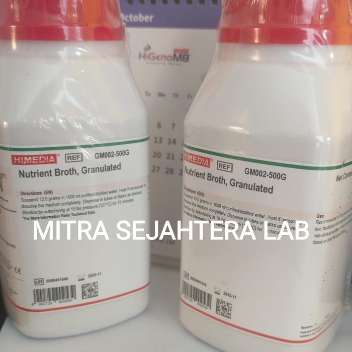 Jual NUTRIENT BROTH Granulated HIMEDIA 500 GRAM GM002 | Media NB Granul ...