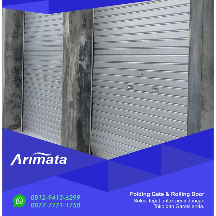 Jual Pintu Rolling Door Slat Galvalume - Kota Bekasi - Arimata Door ...