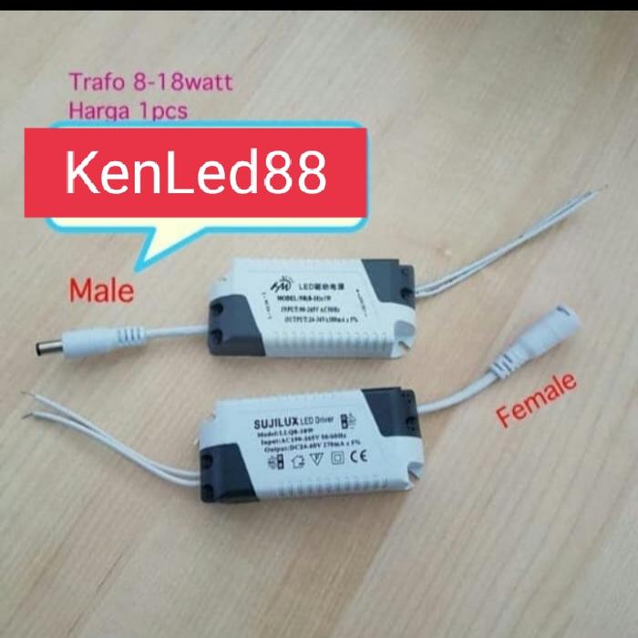 Jual Led Driver Panel Light Slim 8-18W Travo Led 8-18Watt Ballast ...