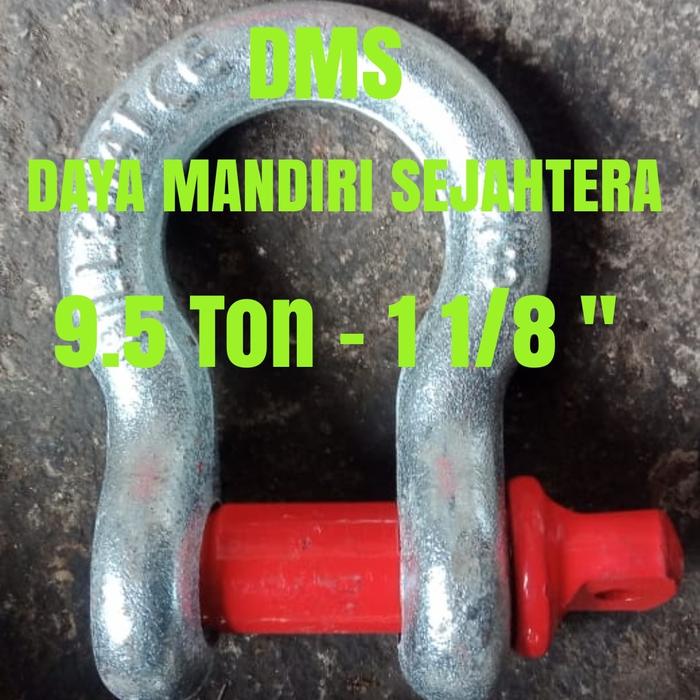 Jual G209 bow shackle omega / segel omega SWL 1 1/8" kapasitas 9.5 ton ...