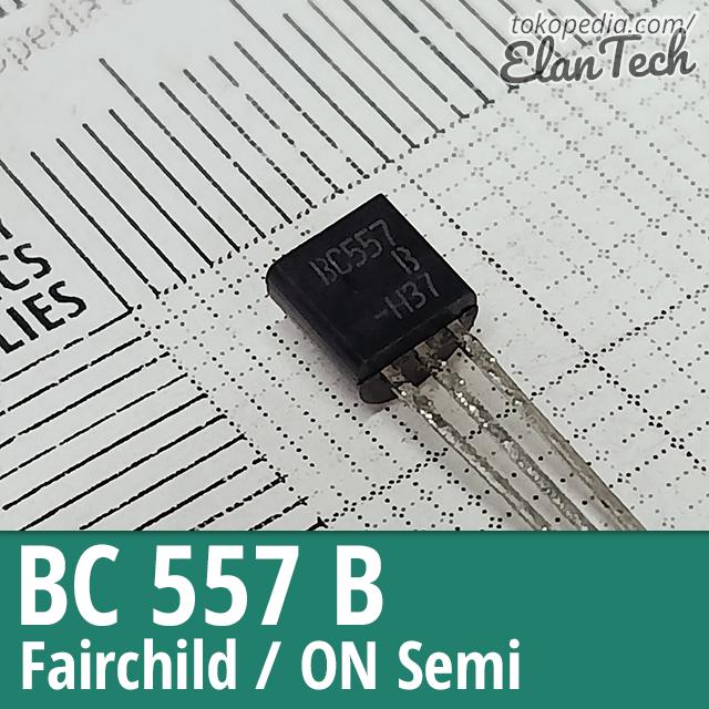 Jual BC557 Original On Semi BC557B BC 557 Bipolar PNP Transistor ...