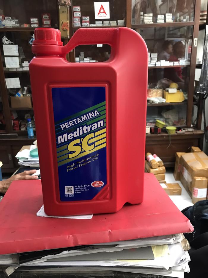 Jual Oli Mesin Pertamina Meditran SC 15W 40 Khusus Mesin Diesel (5 ...
