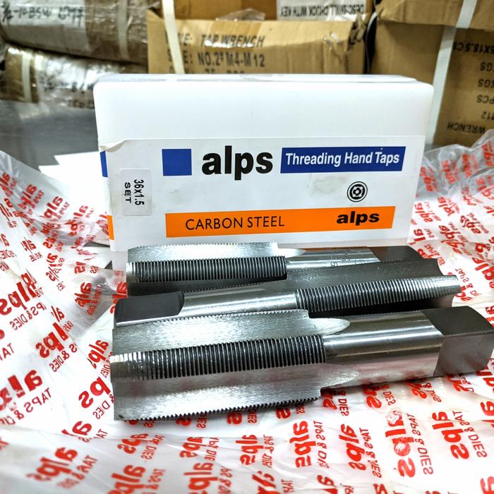 Jual Hand Tap M36 X 1.5 ALPS Carbon Steel Metric Set - Jakarta Pusat ...