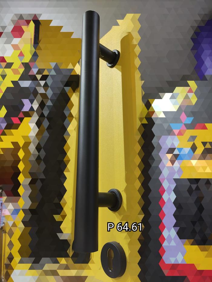 Jual PULL HANDLE / TARIKAN PINTU SOLID P 64.61 BLACK / PULL HANDLE ...