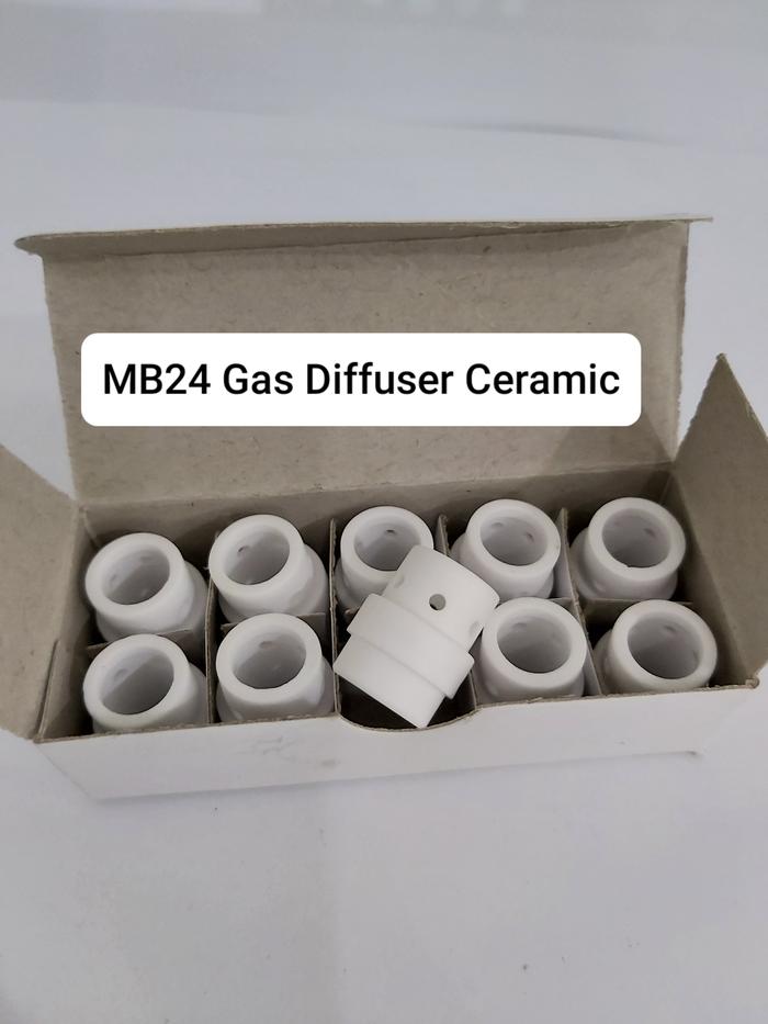 Jual MB24 Gas Diffuser Ceramic tipe Binzel Mig Co Orifice Keramik - Jakarta Timur - Aneka ...
