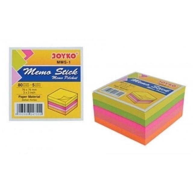 Jual Memo Sticky Notes Warna Warni Joyko MMS-1 - Jakarta Barat - MR12 ...