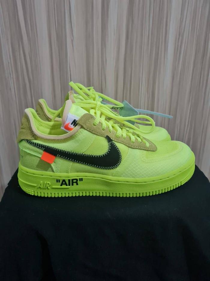 Nike Af1 Volt Volt Air Force One 🧵 Jual Nike Air Force Off White Volt ...