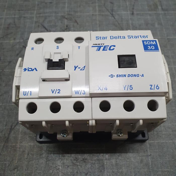 Jual Star Delta Starter Magnetic Contactor Set MultiTec SDM30 - Jakarta ...