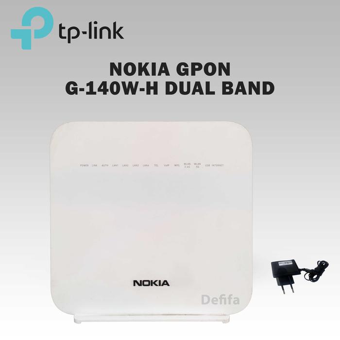 Jual Modem Wifi Router NOKIA G-140W-H ONT GPON ONU Dual Band FTTH - Kab. Bogor - Defifa Moslem ...