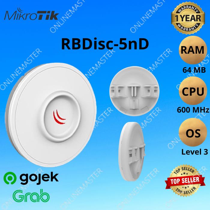 Jual Mikrotik Embedded Wireless DISC Lite 5 (RBDisc-5nD) - Jakarta ...