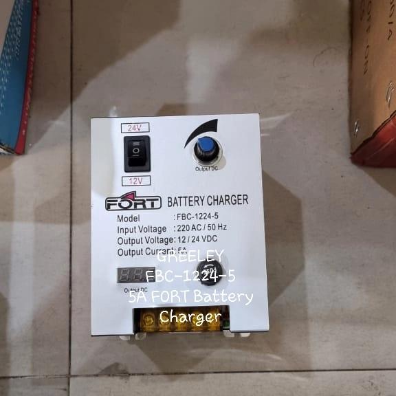 Jual BATTERY CHARGER FORT FBC-1224-5 5A 220VAC/12/24VDC - Jakarta Barat ...
