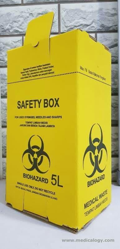 Jual Safety Box 5 Liter dengan Inner Plastik 1 Set - Kota Makassar ...