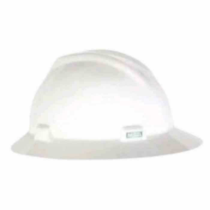 Jual Helm Safety Proyek MSA Lokal Fasetrack + Chain Strap - Putih ...