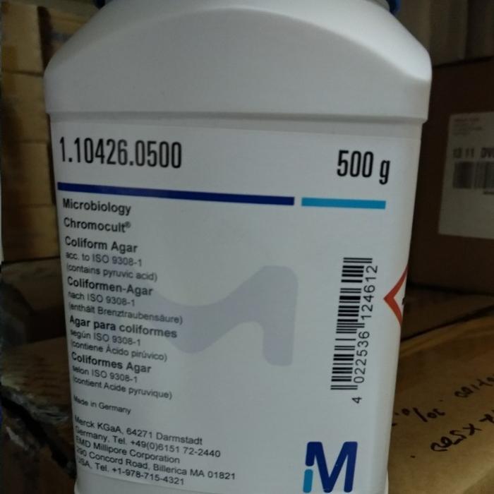 Jual Media Mikro Chromocult coliform agar CCA 500g, Merck 110426.0500 ...