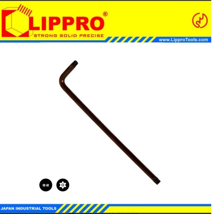 Jual Lippro Kunci L Bintang T50 EXTRA LONG Lubang - Star Key Tamper 169 ...