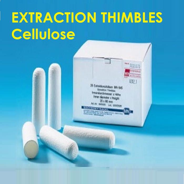 Jual EXTRACTION THIMBLE 30x100 MM UNTUK EXTRACTOR SOXHLET NAGEL 645023 ...