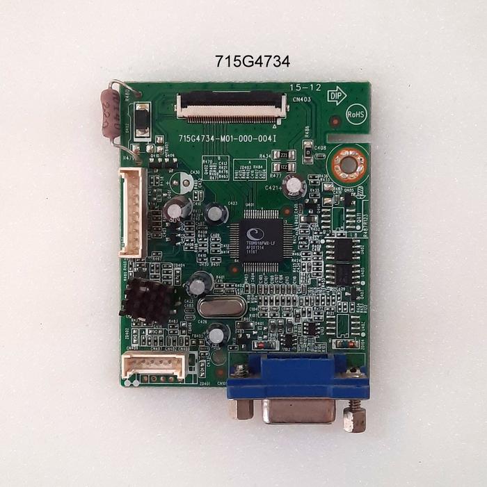 Jual Mainboard LED Monitor Acer P166HQL Benq Mesin 715G4734-M01-000 ...