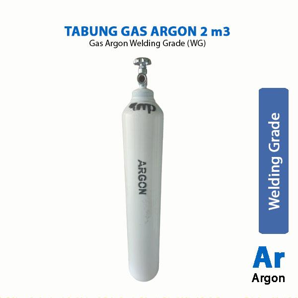 Jual Tabung Gas Argon WG Ukuran 2 m3 - Las Argon Termurah - Kota Bekasi ...