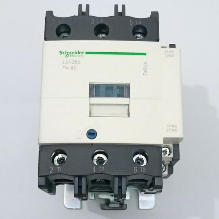 Jual Kontaktor LC1D80 / LC1D80M7 220Volt Schneider Contactor ...