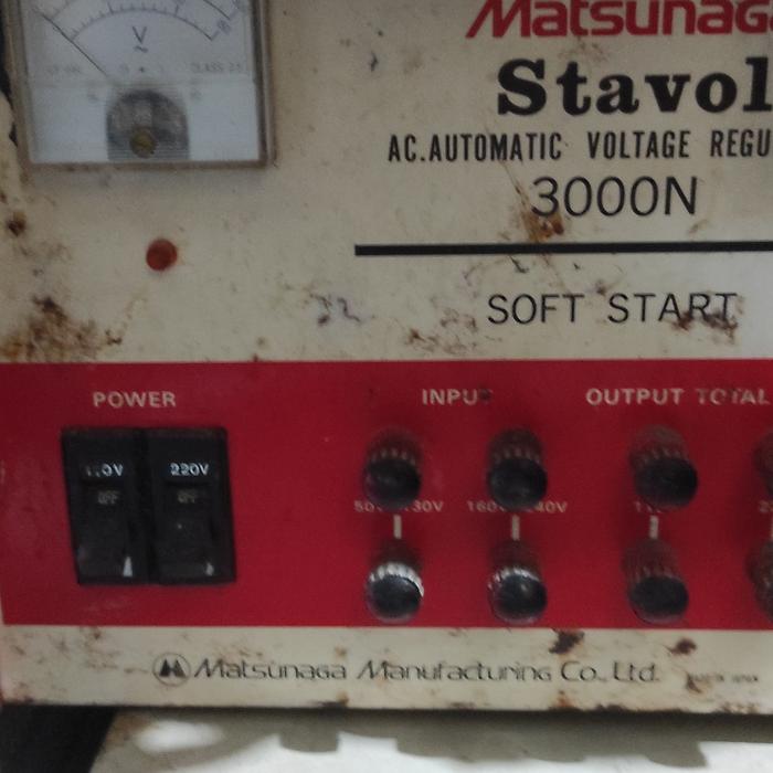 Jual LAZEDIA - Stabilizer STAVOL MATSUNAGA 3000 VA Ori Japan - Kab ...