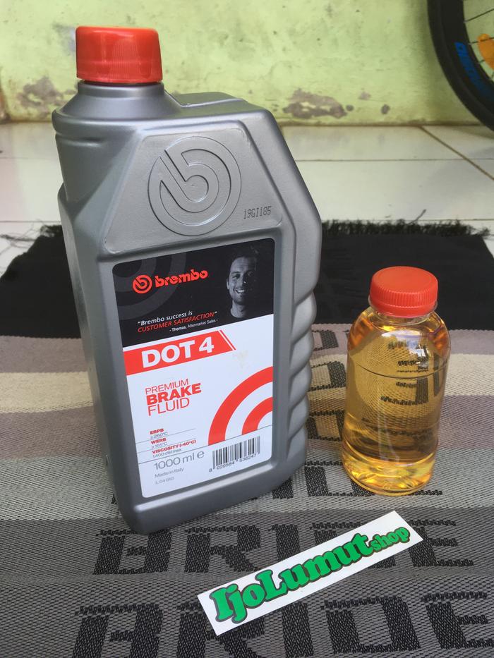 Jual Oli Minyak Rem Brake Fluid Brembo DOT 4 (Repack 200ml) - Kab ...