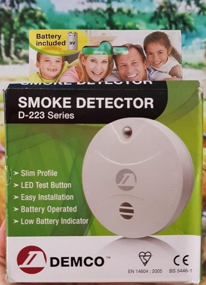 Jual Stand alone Smoke Detector DEMCO D-223 with batery - Jakarta Barat ...