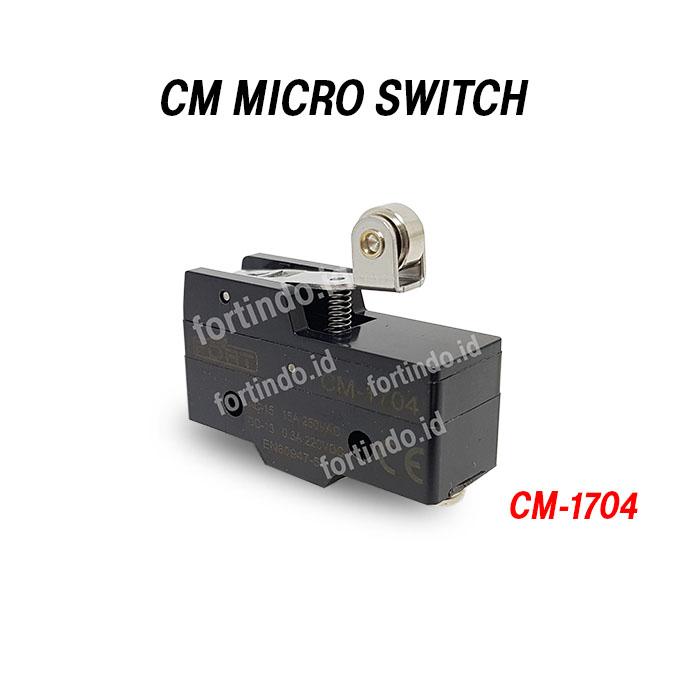 Jual Micro Switch CM-1704 Saklar Sensor Limit Switch FORT - Jakarta ...