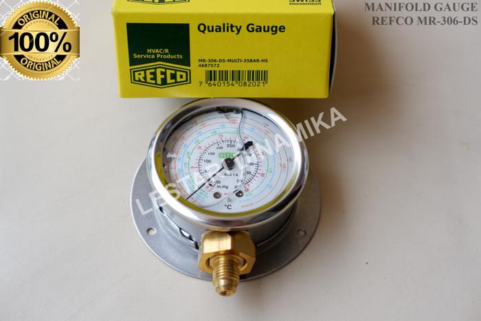 Jual Refco Pressure Gauge High MR 306 Pengukur tekanan model raket - Jakarta Utara - Lestari ...