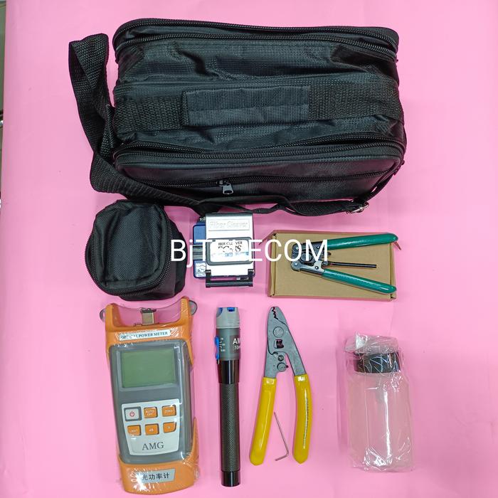 Jual toolkit set fiber optik FTTH/ fiber optik toolkit set/ alat kerja ...