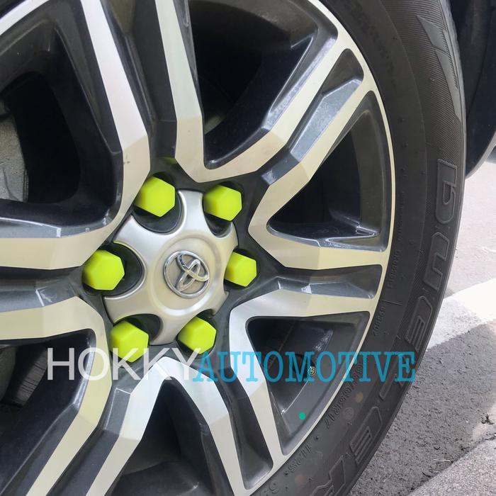 Jual penutup baut roda mobil variasi uk 19mm 21mm / wheel cover hub ...