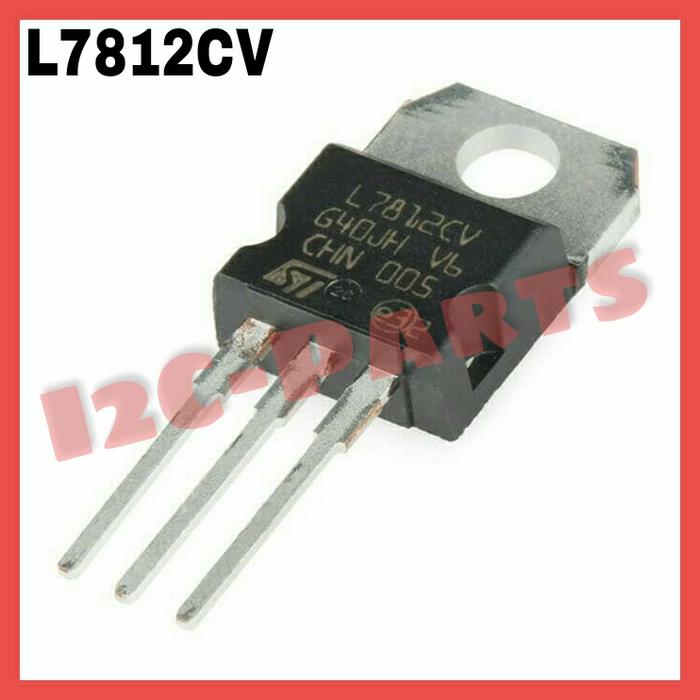Jual L7812CV IC Voltage L7812 7812 TO-220 Positive Regulator 12 Volt - Jakarta Timur - I2C-Parts ...