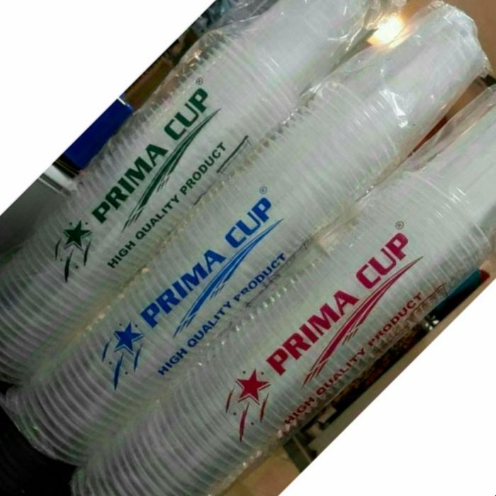 Jual GELAS PRIMA CUP - UKURAN 12 OZ - GELAS JUICE - CUP MINUMAN ISI 50 ...