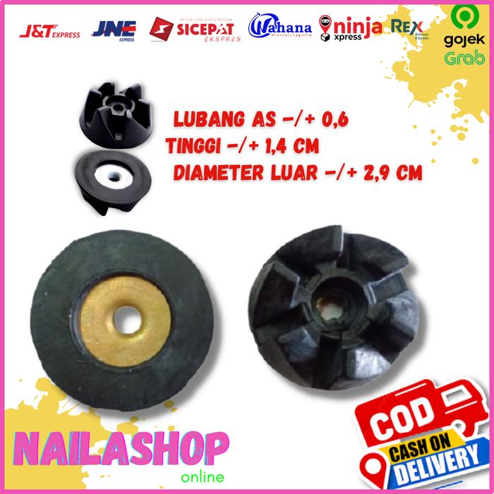 Jual GEAR GIGI KOPEL BLENDER GIGI KARET PEMUTAR BLENDER UNIVERSAL ...