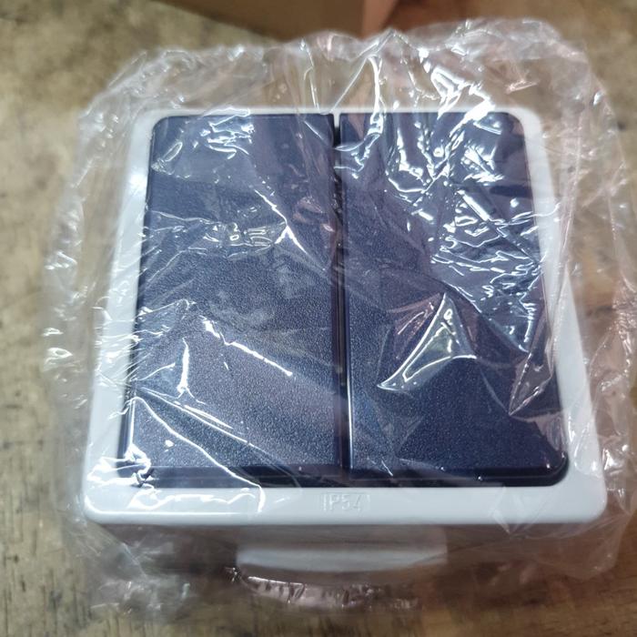 Jual Saklar Seri Waterproof Outdoor LIKON IP54 Sakelar Double WP LIKON ...