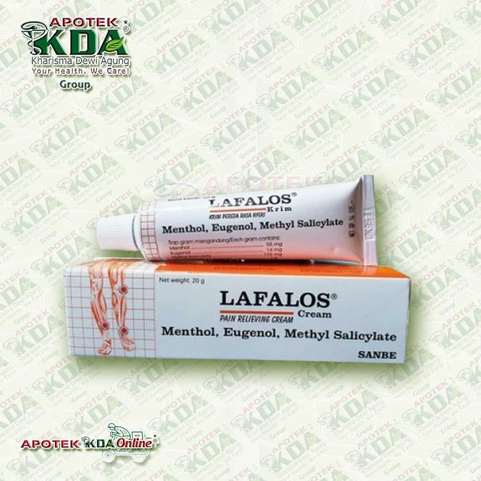 Jual LAFALOS CREAM 20 GRAM | SALEP NYERI OTOT DAN NYERI SENDI - Kota ...