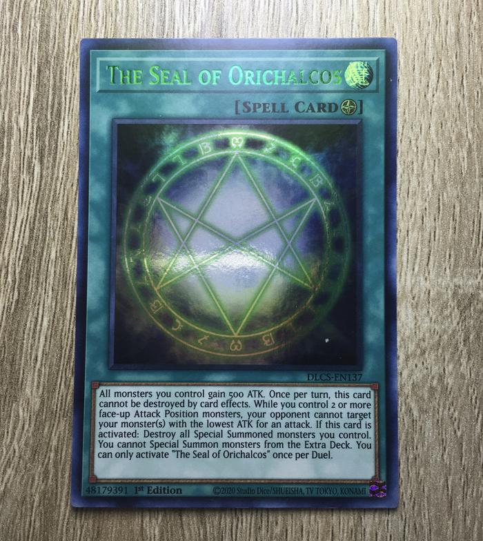 Jual Yugioh The Seal of Orichalcos [green] - DLCS ultra rare - Jakarta ...