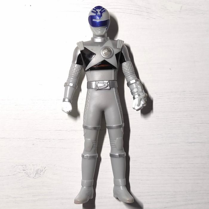 Jual BANDAI SUPER SENTAI KYURANGER HEBITSUKAI SILVER FIGURE 17 CM VINYL ...