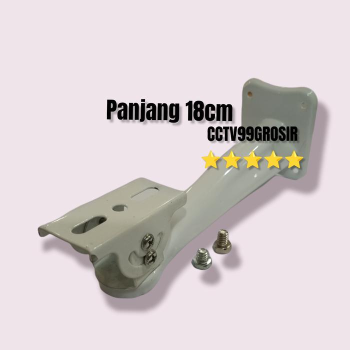 Jual Bracket Dudukan Kamera CCTV Outdoor Universal Bahan Besi 18Cm ...