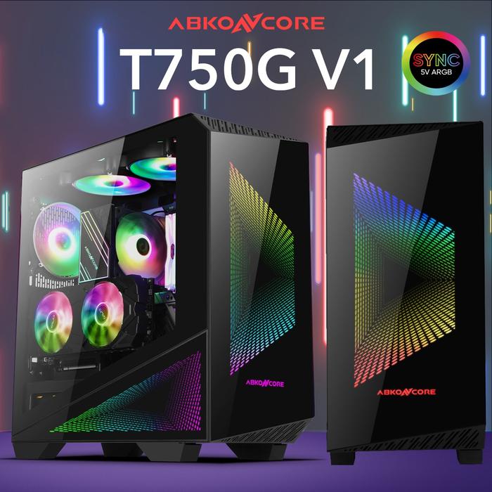 Promo Casing Gaming Abkoncore T750G SYNC Full Tower Case Cicil 0% 3x ...
